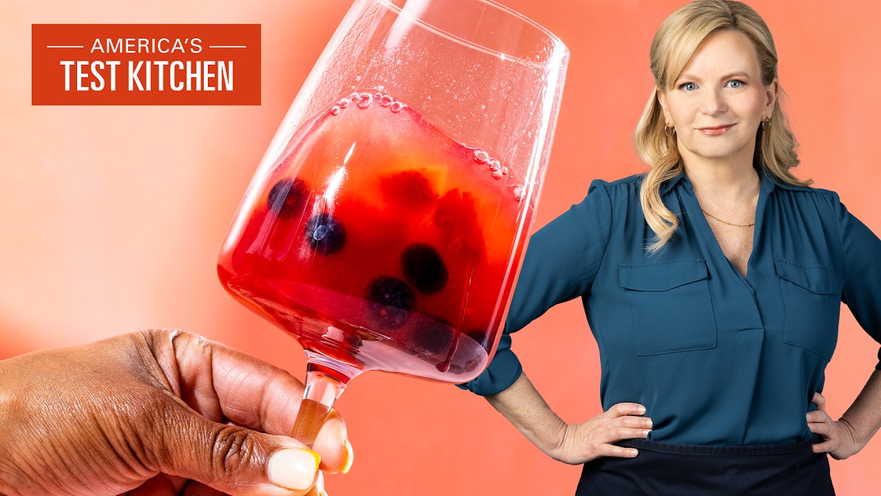 For a spring sangria, break out the rosé and berries