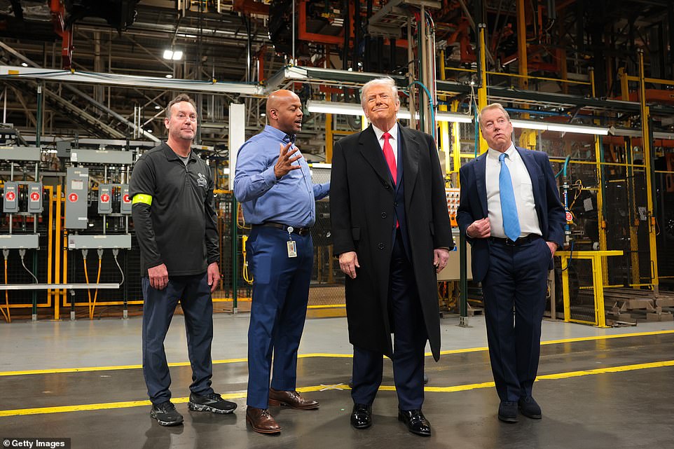 Ford factory worker suspended but has 'no regrets' after Trump heckle