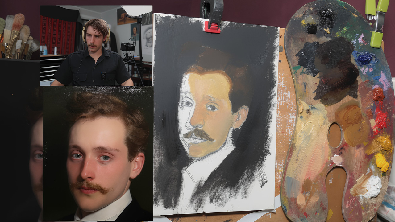 Painting like Sargent and talking about real art skills