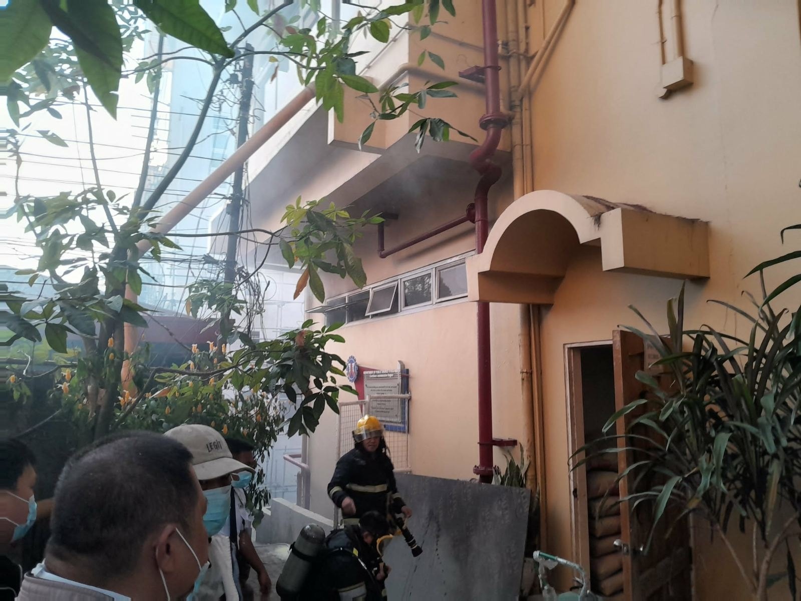 Fire hits DPWH – Cordillera regional office