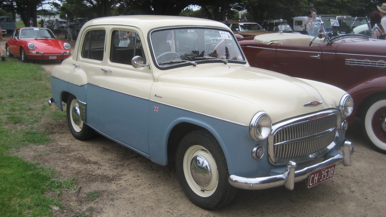 When the 1954 Hillman Minx Series IX evolved gently