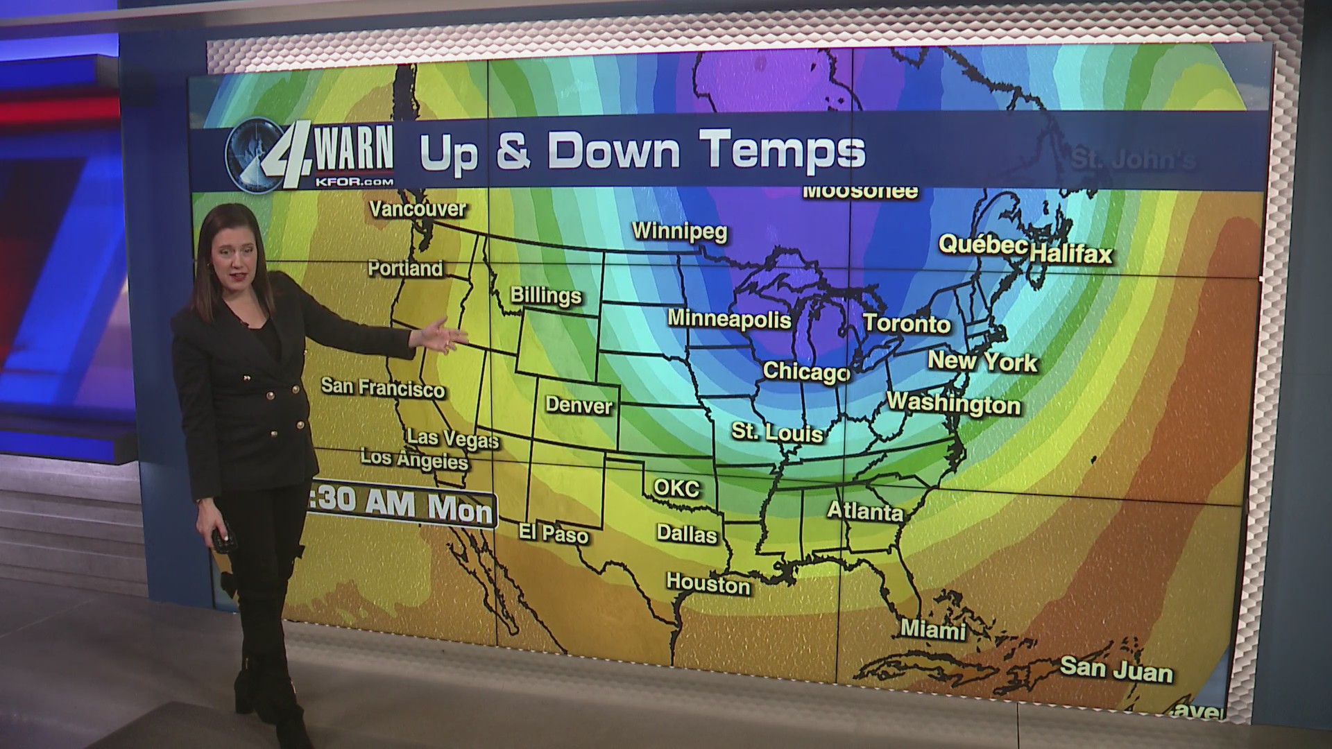 Emily Sutton tracks the latest cool-down (1/14/26 6:15AM)