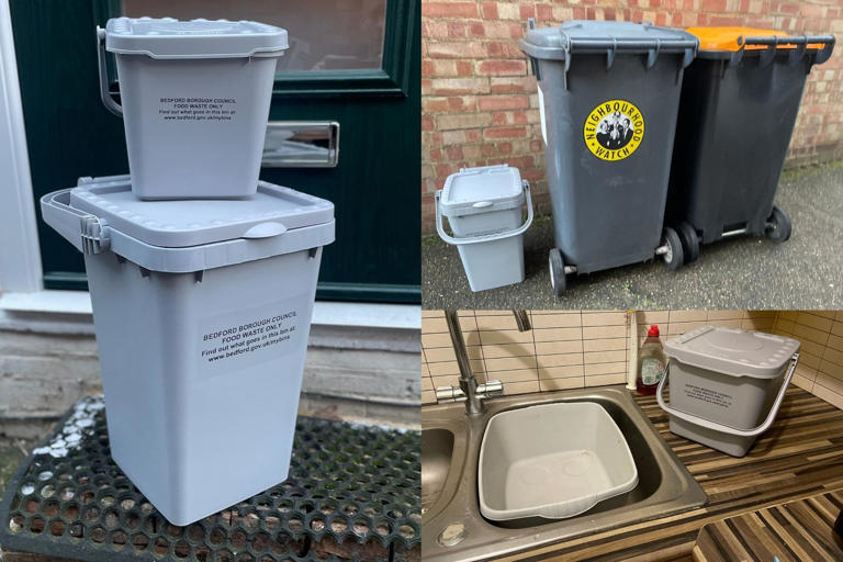 Food caddies being delivered to address across Bedford as town prepares ...