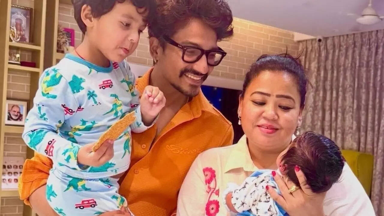 Bharti Singh and Haarsh Limbachiyaa celebrate their first Lohri with ...