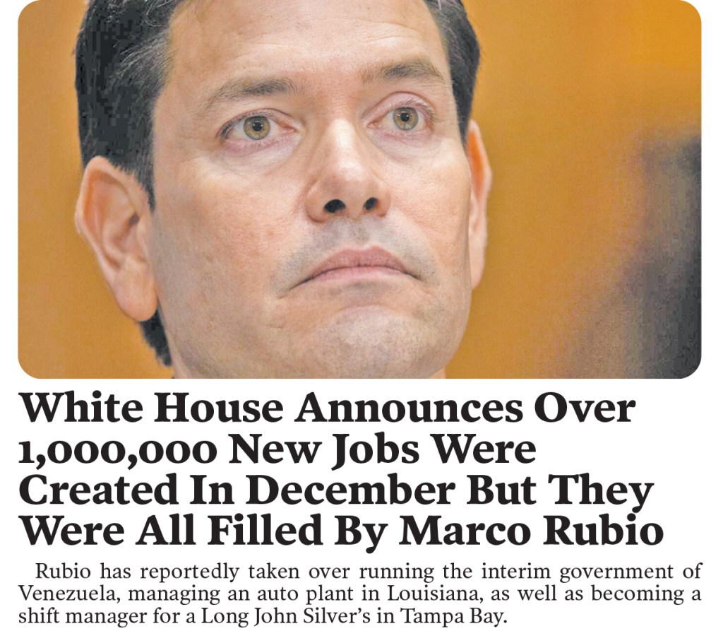 Best of the Babylon Bee: White House announces 1 million new jobs ...