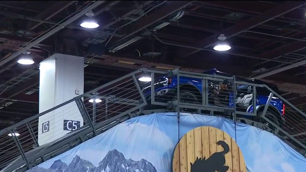 Detroit auto show Ford Bronco driving experience