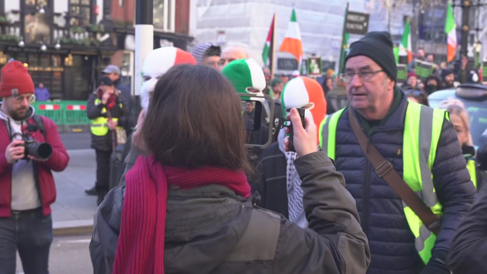 Kneecap's Liam O'Hanna arrives at court