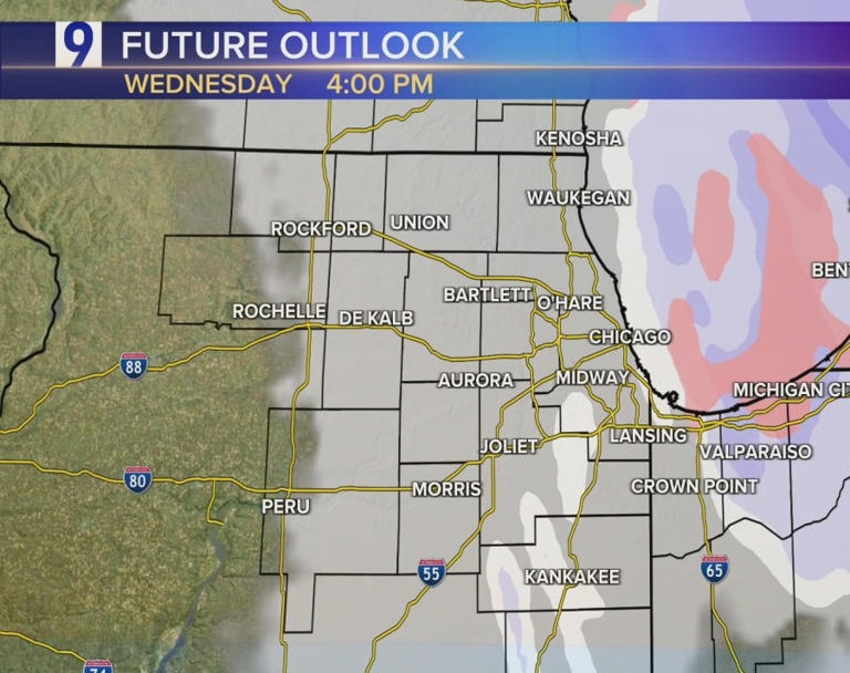 Wednesday forecast: Snowy, windy morning commute in Chicagoland, then ...