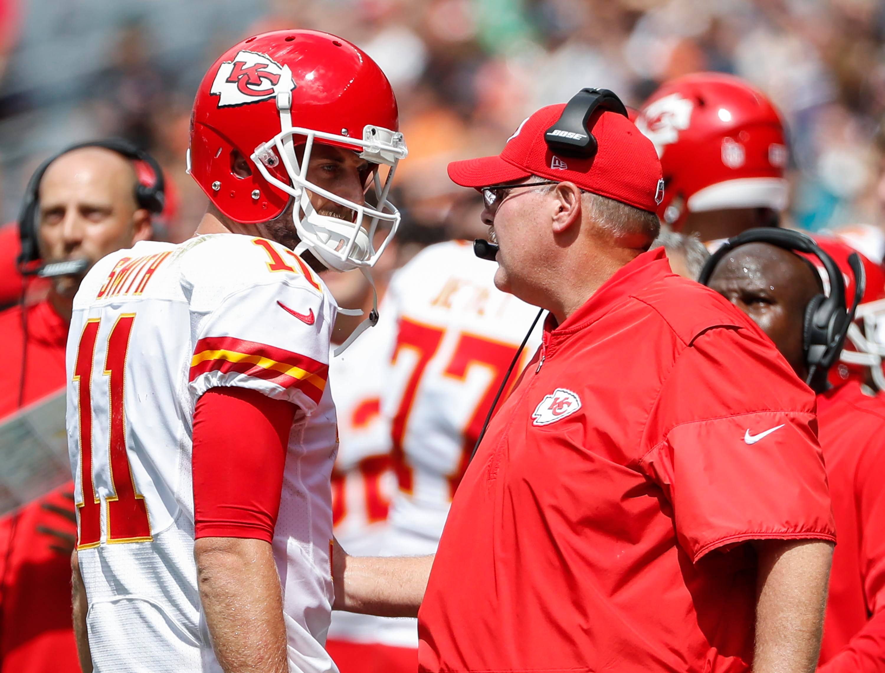 Former Chiefs QB Alex Smith addresses possible OC job candidacy