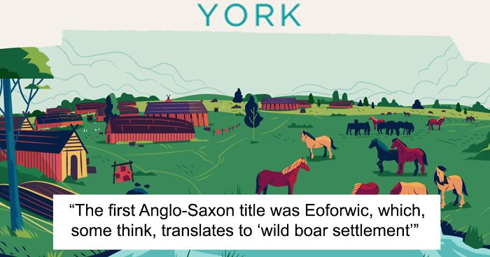 10 northern UK city names explained and illustrated
