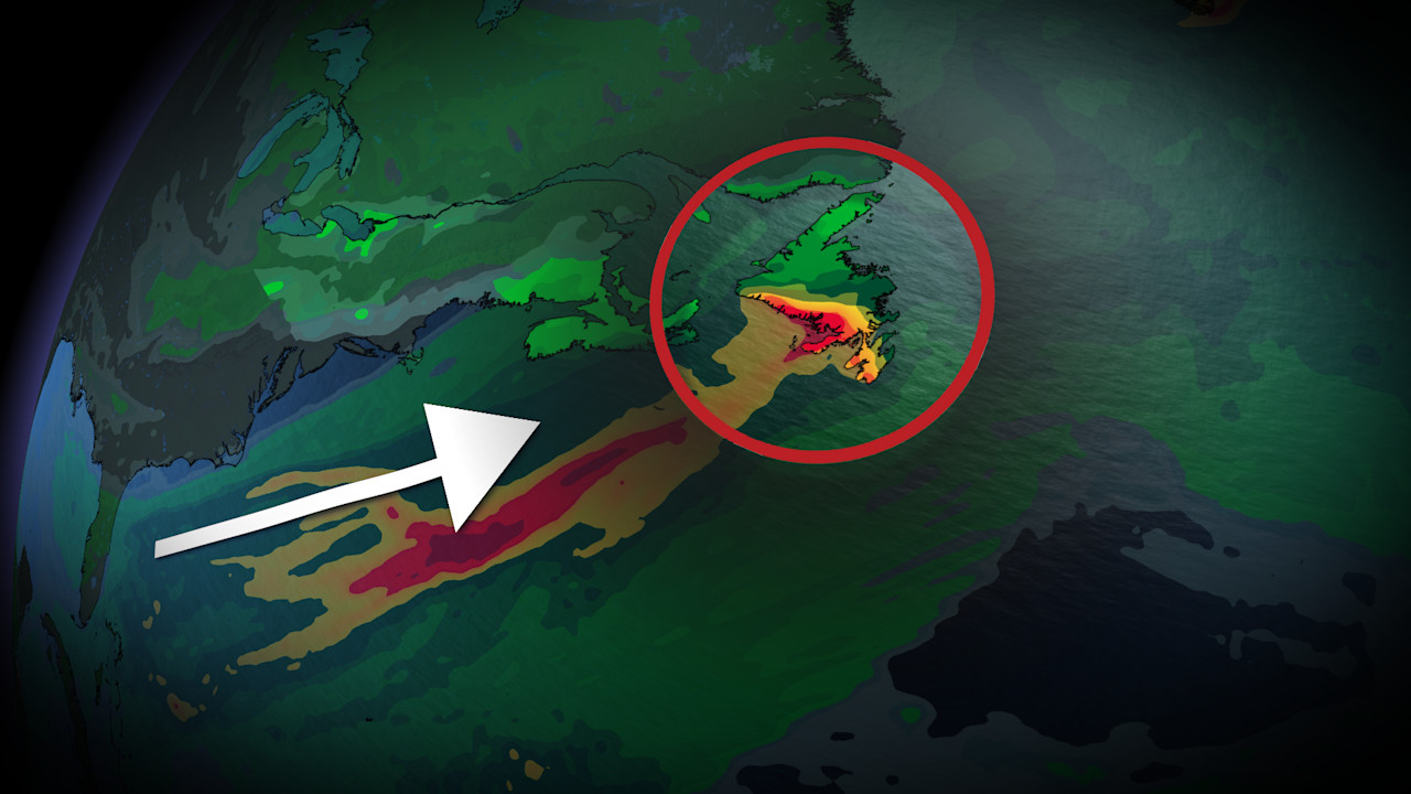 Flood and outage risk as heavy rain, winds blast through Atlantic Canada