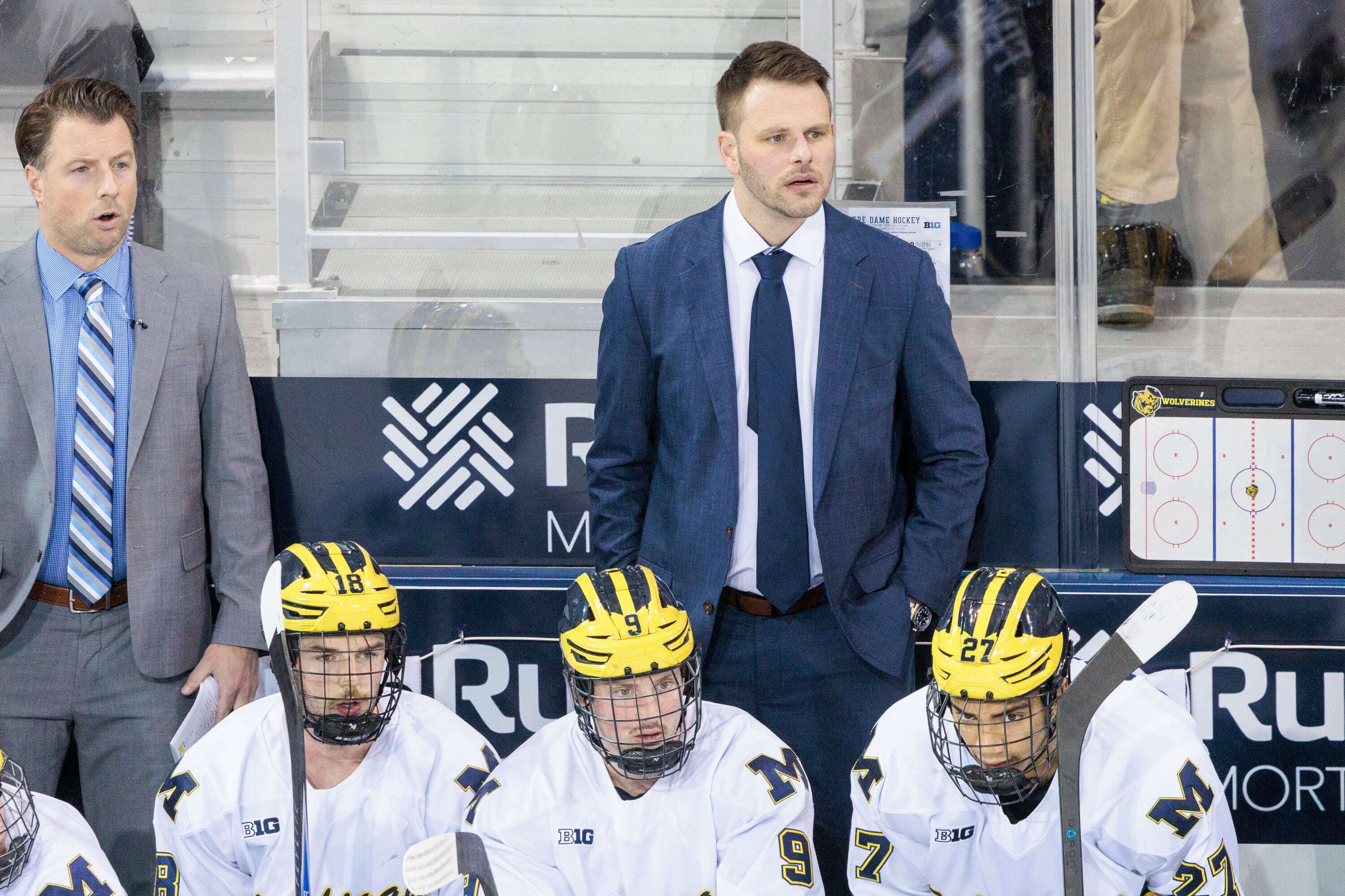 Brandon Naurato’s 'dream job' as Michigan’s hockey coach just got better