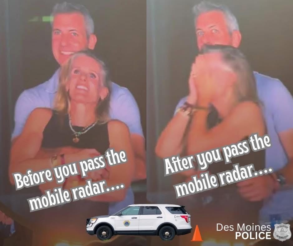 Meet the officer behind Des Moines police's mobile radar memes