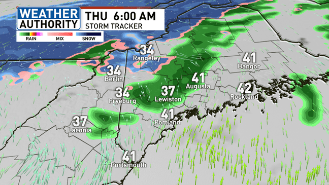 Mild temperatures and clouds on tap for Maine on Wednesday ahead of ...