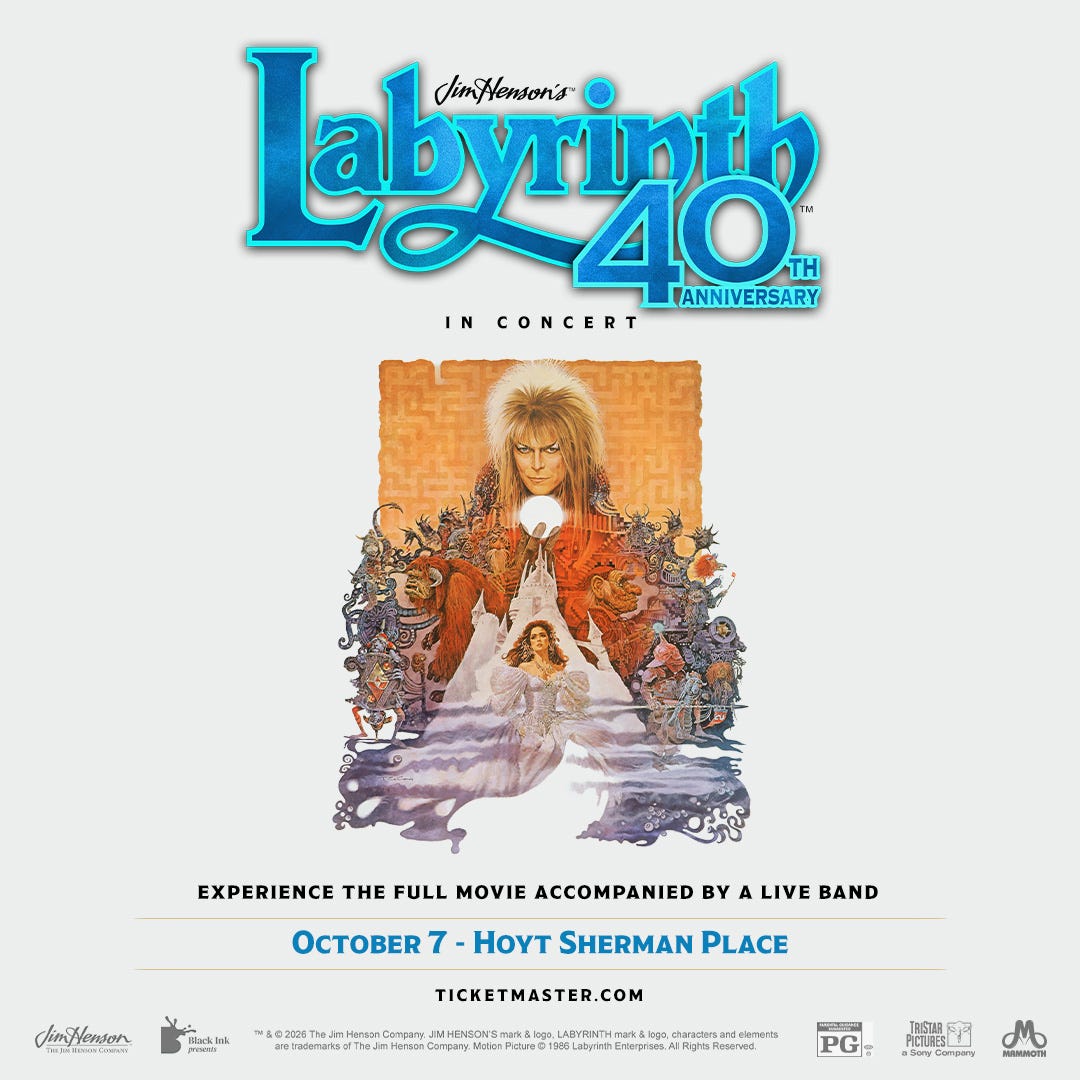 How to see 40th anniversary of Jim Henson's 'Labyrinth' live in Iowa