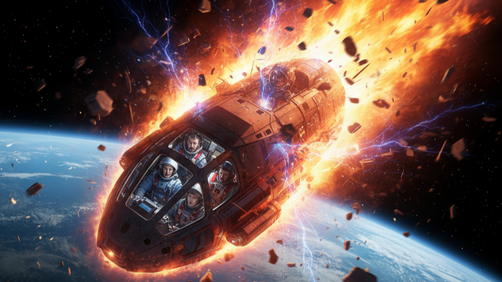 Why space travel could be a deadly flaming death trap in the near future