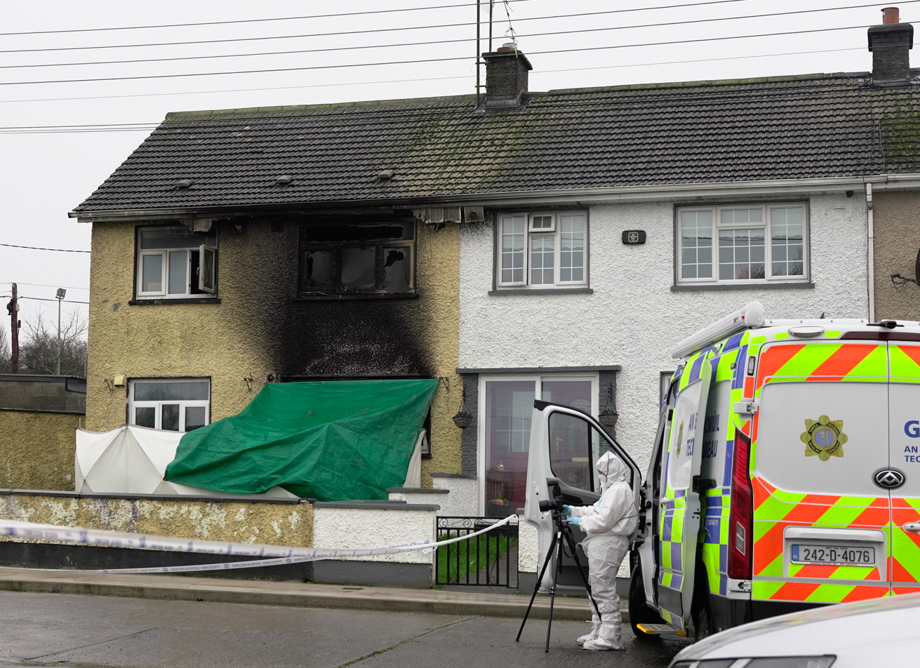 Man arrested on suspicion of murder over Edenderry fire