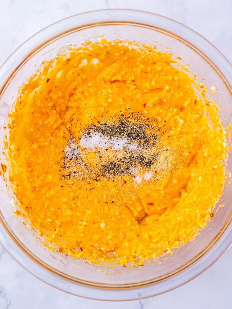 Pepper jelly pinwheels that disappear every single time