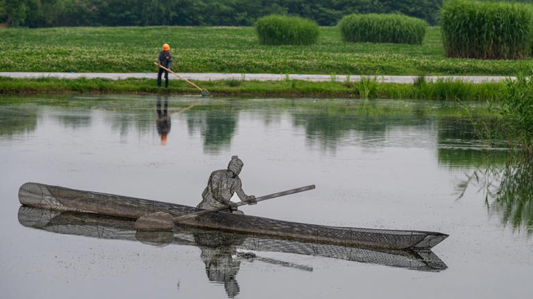 Scientists who modeled the lost canals of China's Liangzhu city ...