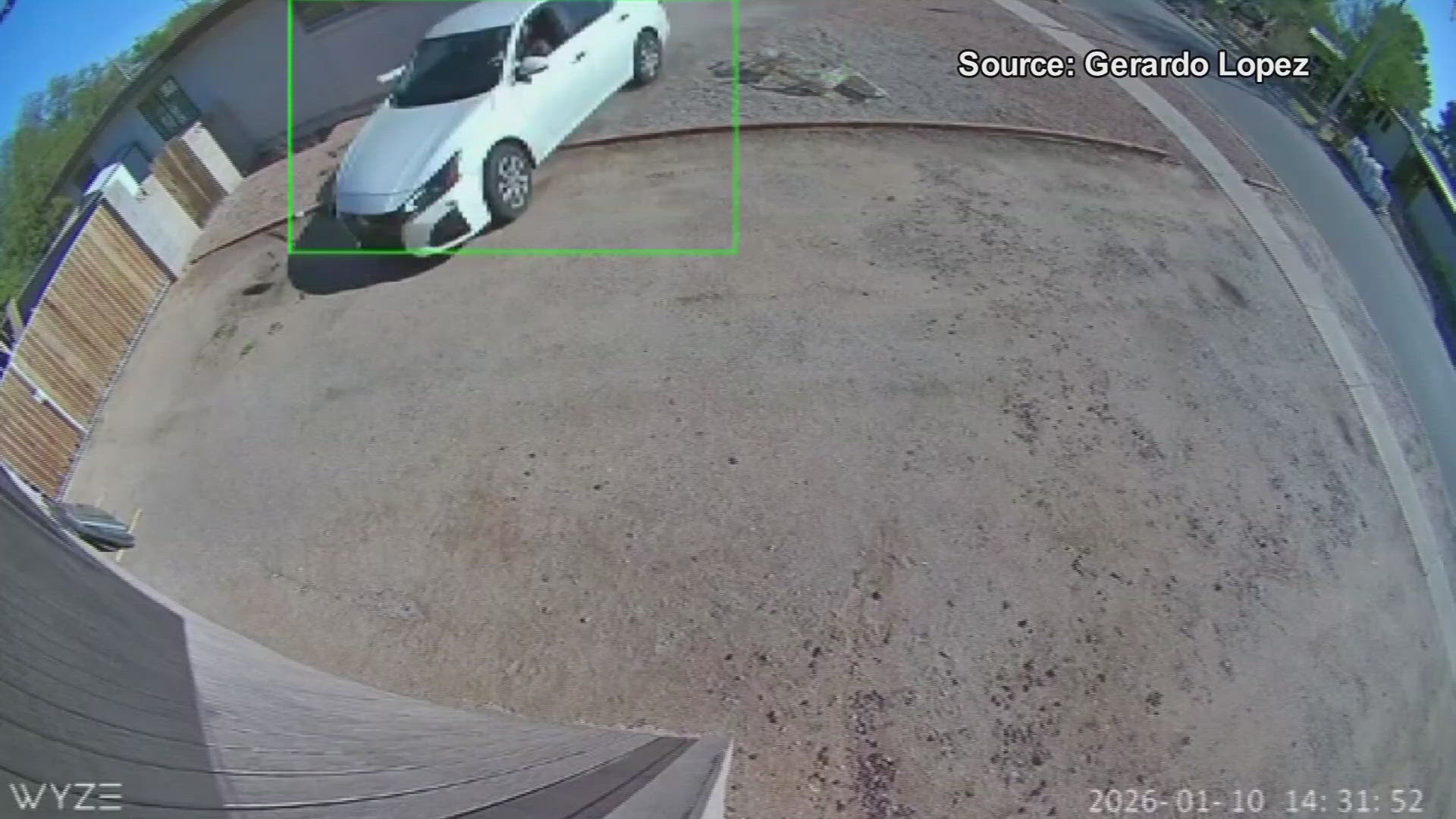 Security video shows driver crashing into home before driving off in Tucson