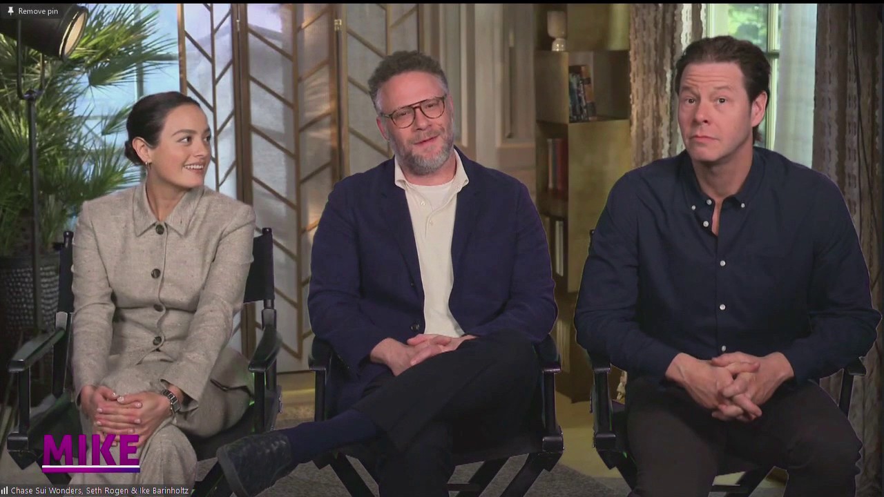 Mike: Seth Rogen talks "The Studio" and Maxwell Simkins in studio ...