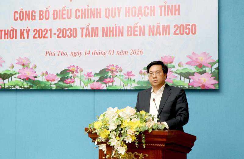 Phú Thọ công bố quy hoạch điều chỉnh sau sáp nhập