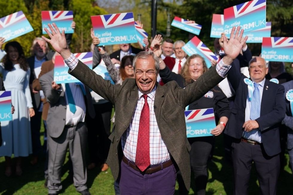 Nigel Farage's defection deluge continues as surprise Green switcher ...