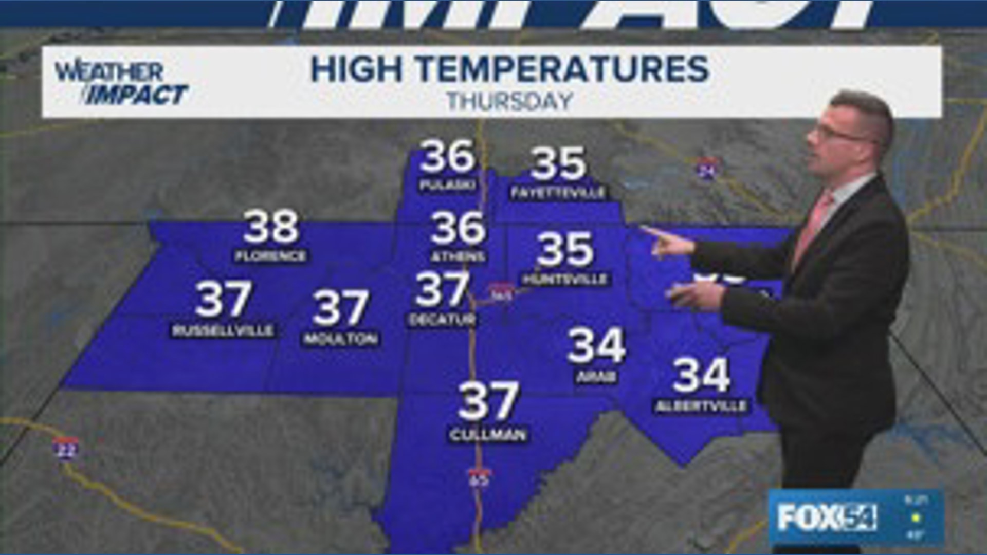 FOX54 weather impact | Wind chill + 7-day forecast