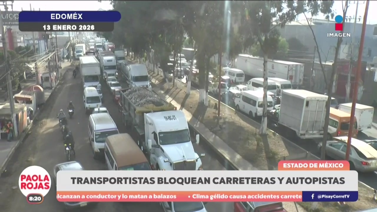 Megabloqueo de transportistas por extorsiones y violencia | DPC con ...