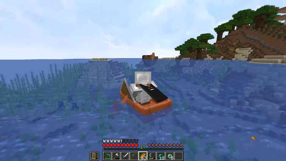 Minecraft, but blocks break when you look at it