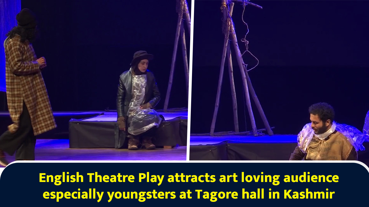 English theatre play attracts art loving audience especially youngsters ...