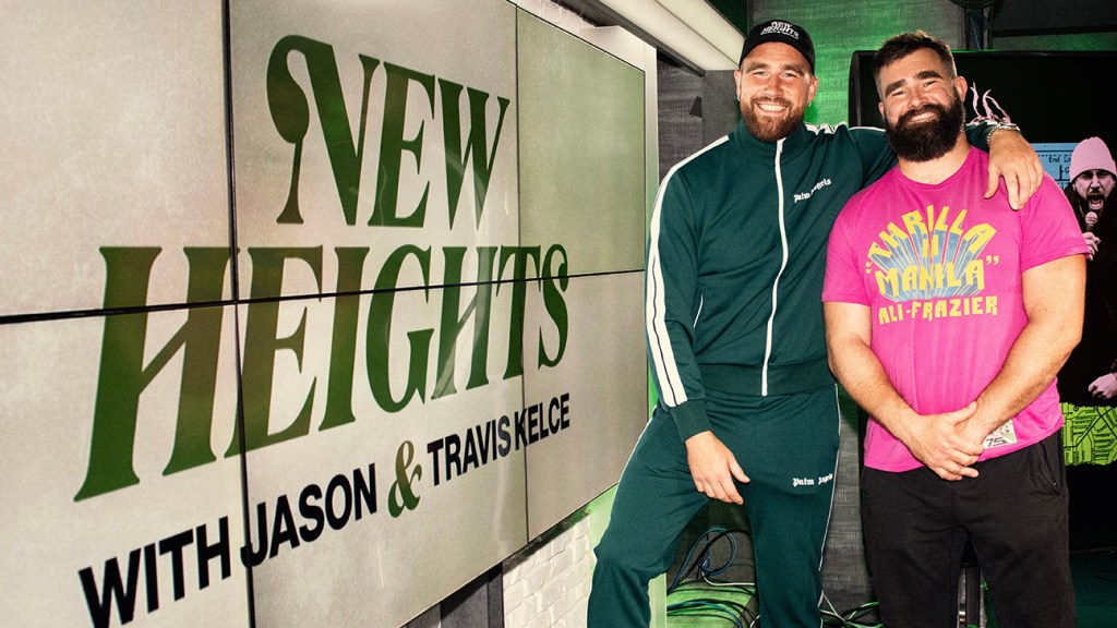 Jason and Travis Kelce's 'New Heights' launches retail hub (exclusive)