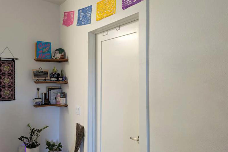 I put butcher paper on my kitchen wall, and I can't believe how smart it is