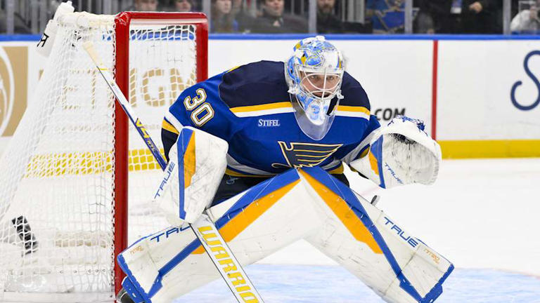 Blues goalie stealing starting job