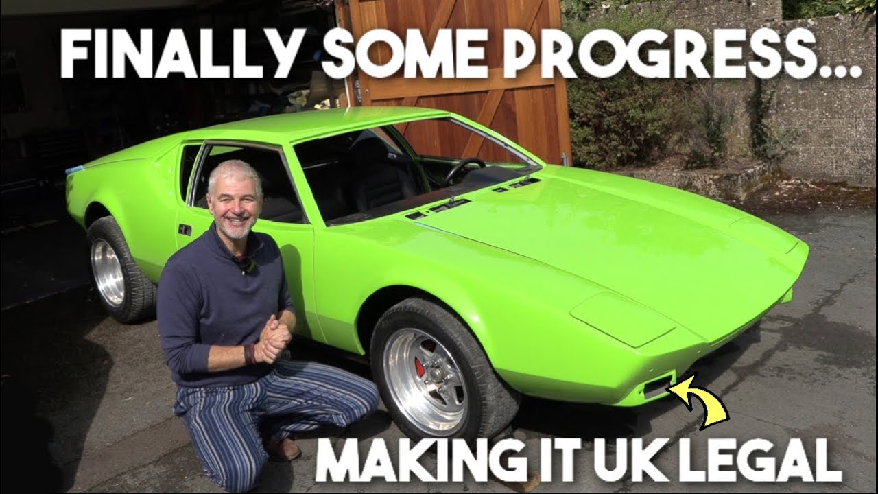 'It just needs assembly.' They said. DeTomaso Pantera project update