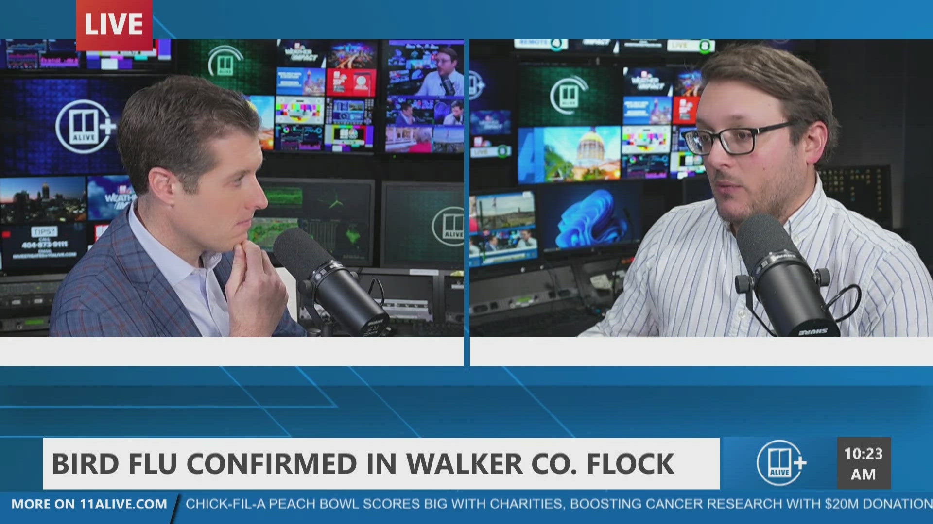 Bird flu confirmed at commercial poultry operation in Walker County