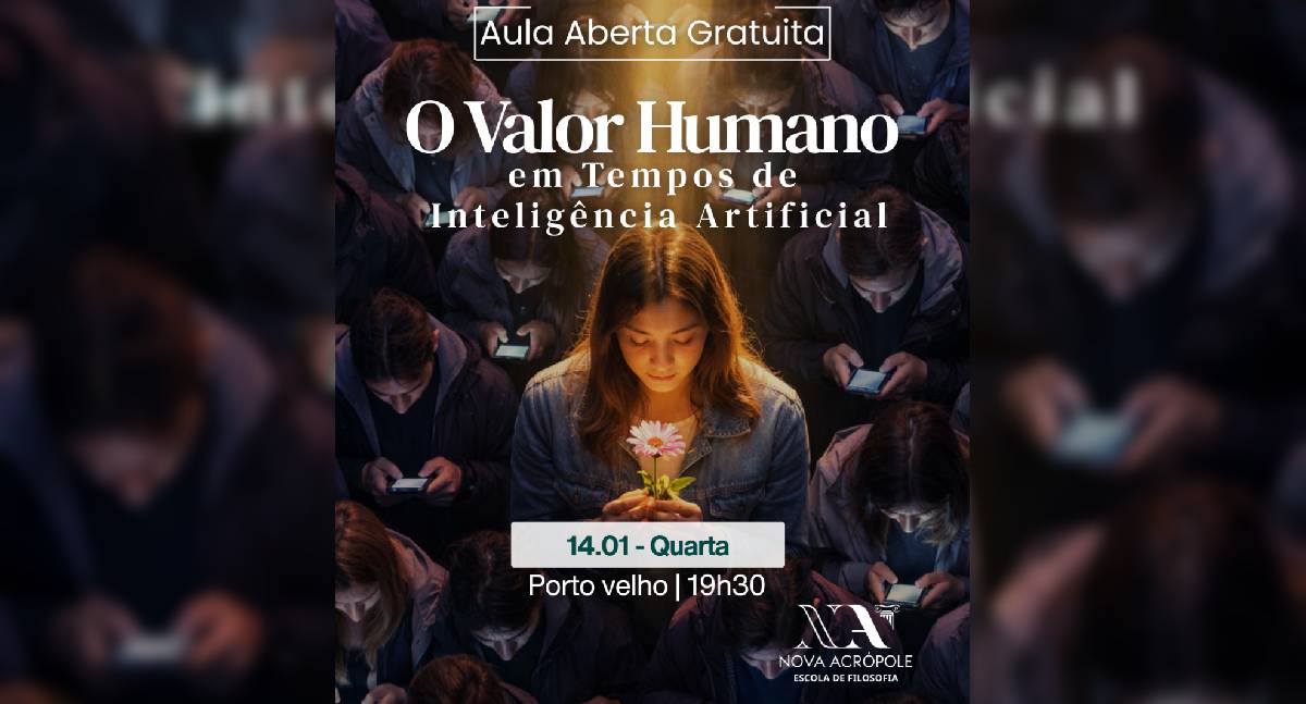 Nova Acrópole abre ciclo com palestra sobre valor humano e IA