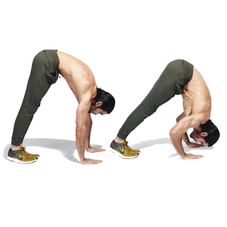 How to do pike push-ups to build stronger shoulders without any weights