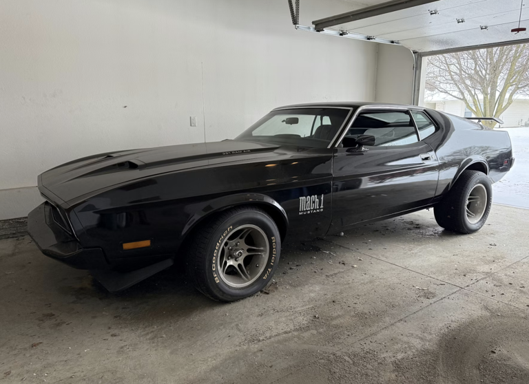 Non-running 1973 Ford Mustang Mach 1 project draws early interest in ...