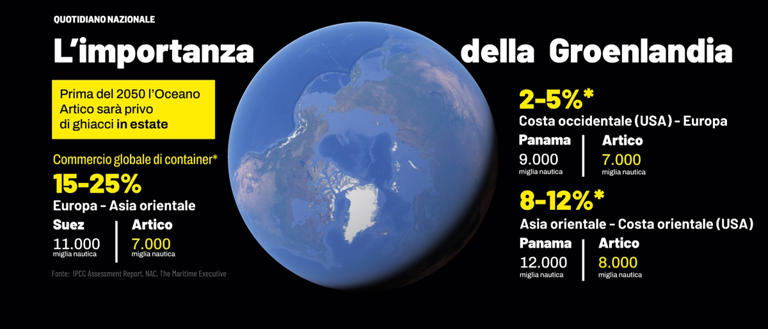 Groenlandia: la cartina dei «tesori» e la sua storia in breve. Perché è ...