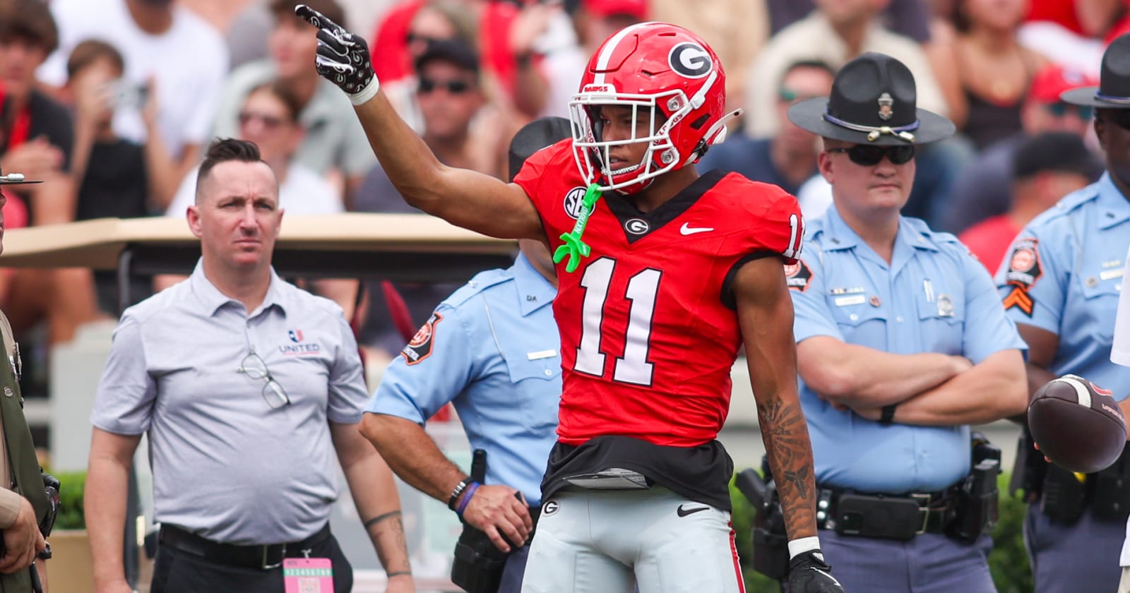 In their own words: Georgia WR Talyn Taylor on freshman season, Gunner ...