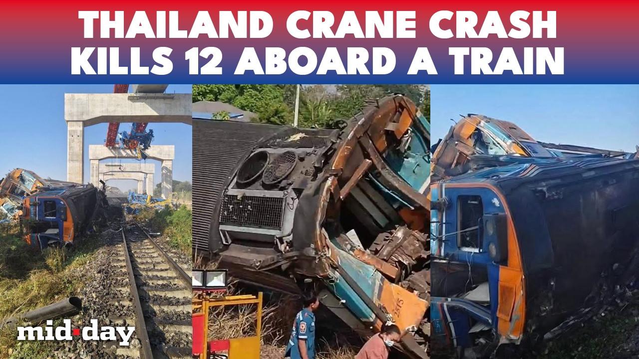 Thailand’s worst train disaster as crane collapses onto moving ...