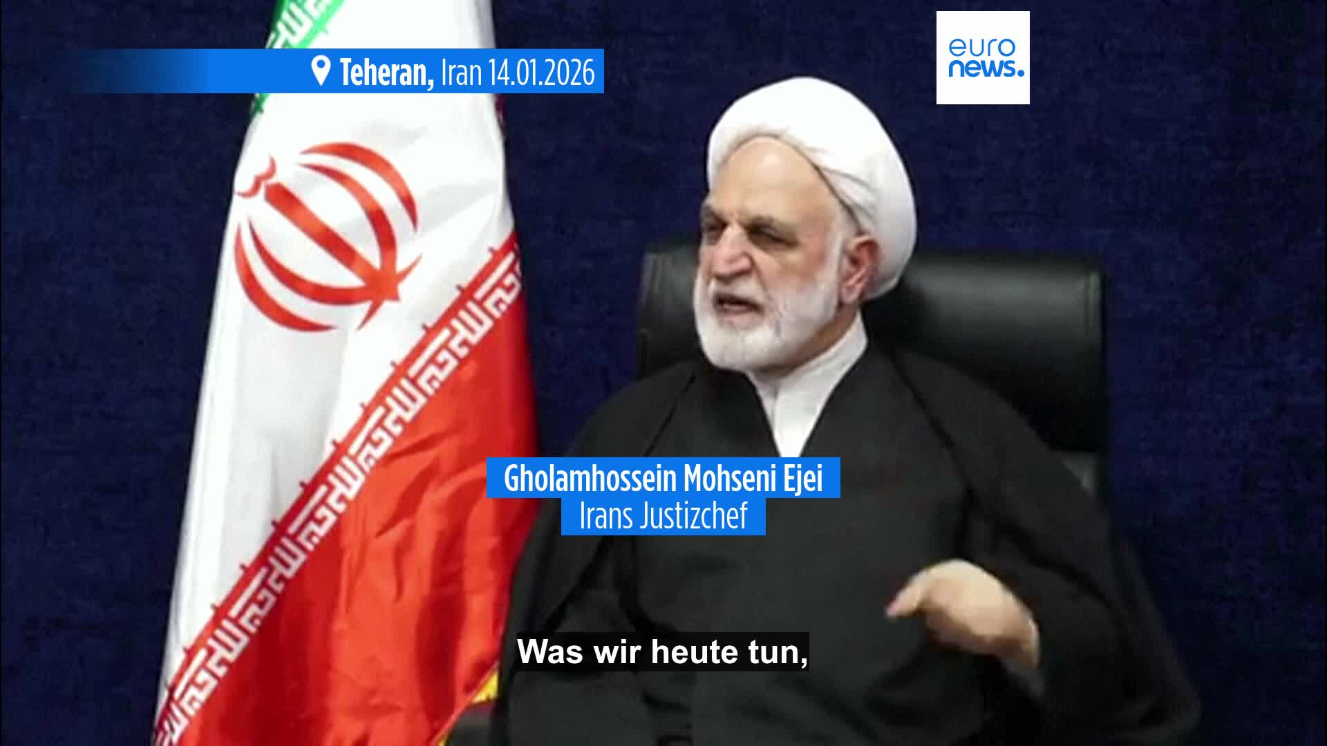 Iranische Justiz kündigt Schnellprozesse und Hinrichtungen an