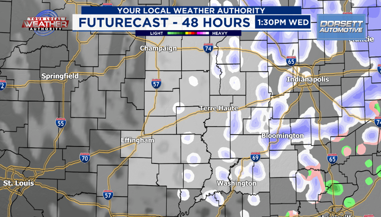 Cold temperatures ahead of snow returning to the forecast