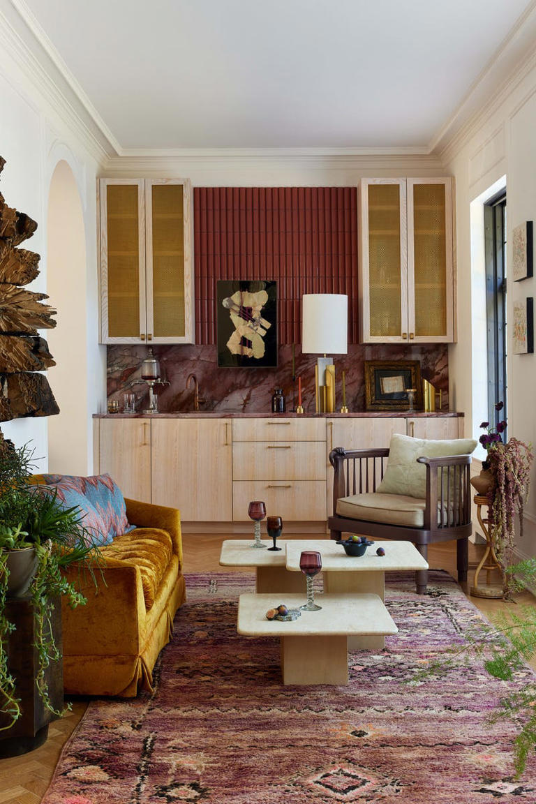 Original finishes and an artist client informed the design of this ...