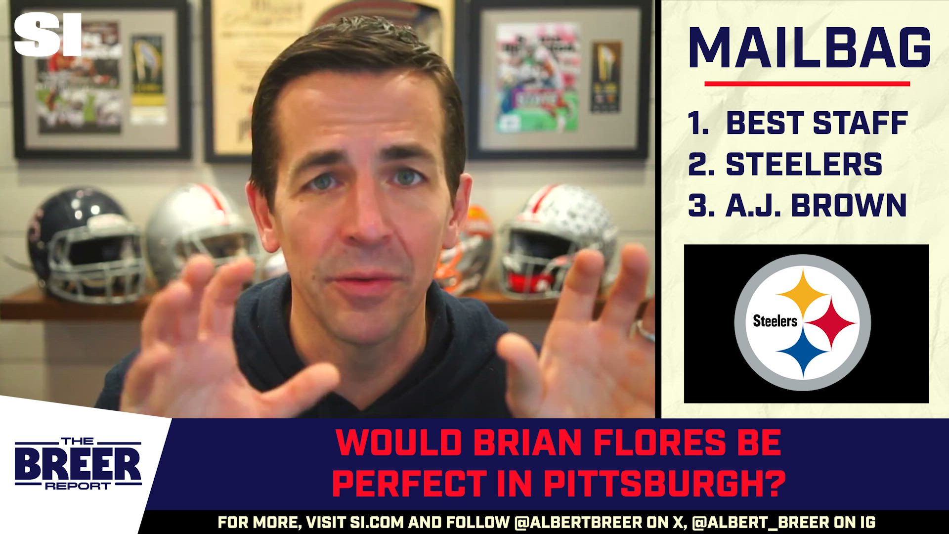 Albert Breer on perfect fit in Pittsburgh, AJ Brown trade value, new staffs