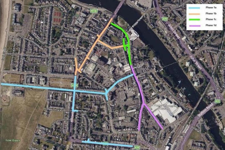 Ayr town centre revamp plans set for South Ayrshire Council D-Day