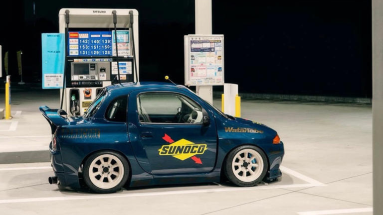 This tiny R32 GT-R looks like AI