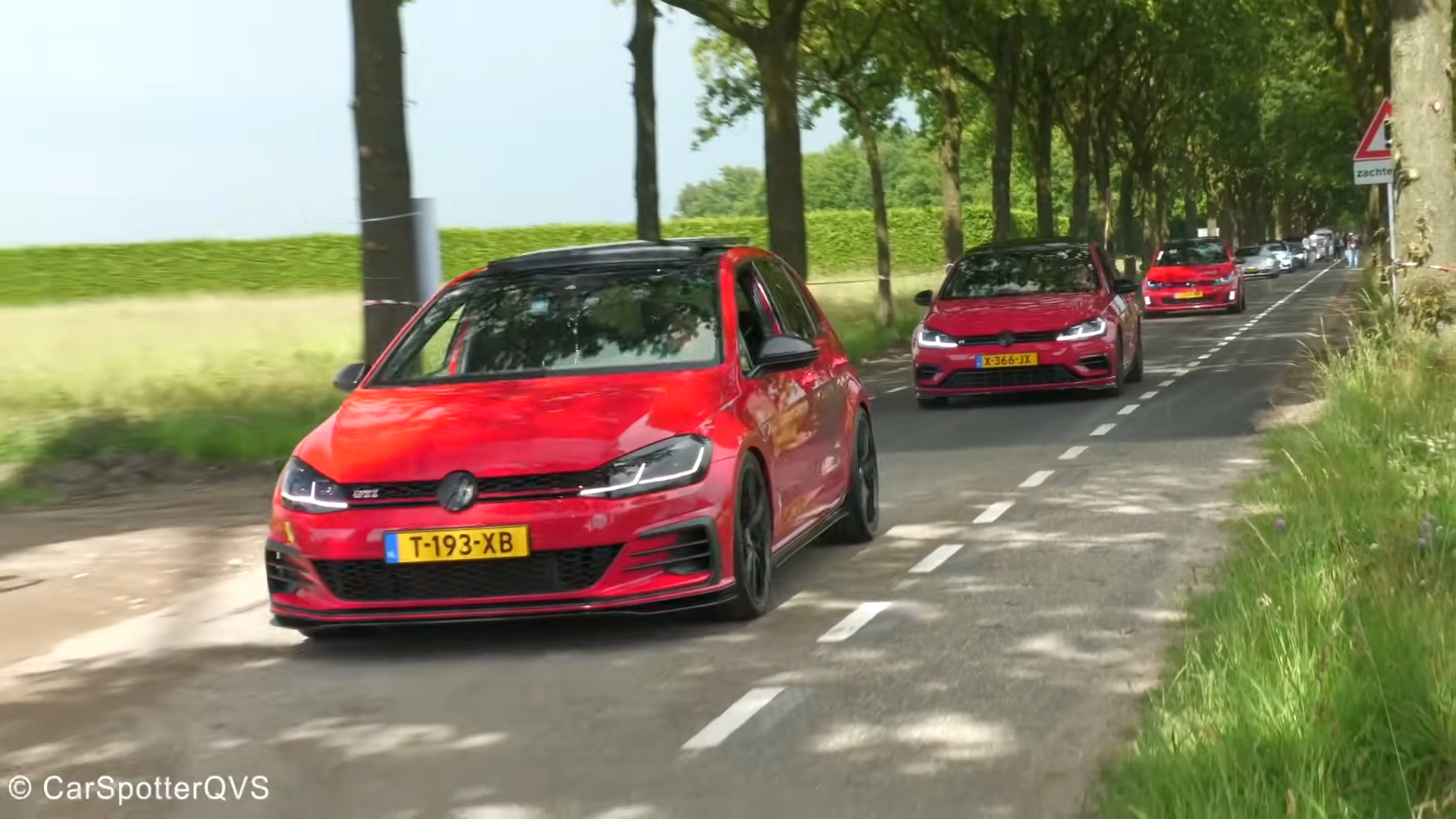 The moment this Volkswagen hits full throttle... everyone got scared