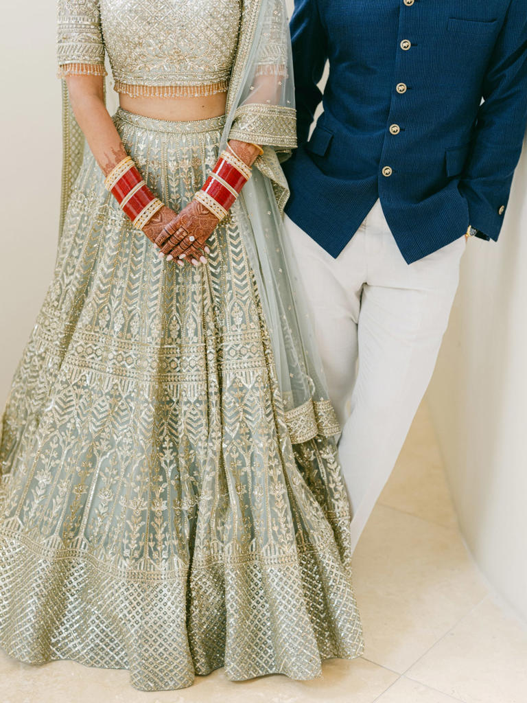 This couple traded assigned seating for a mix of high-top tables and ...